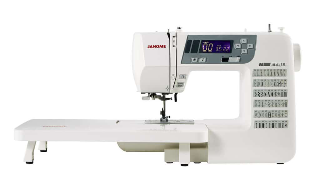 Janome 360DC Sewing Machine • Sewing Machine World