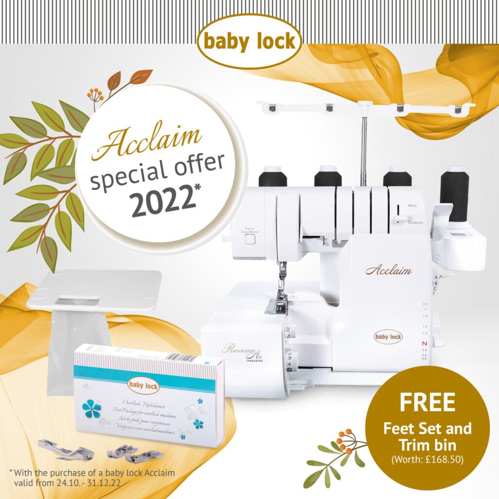 Baby lock Acclaim Overlocker • Sewing Machine World