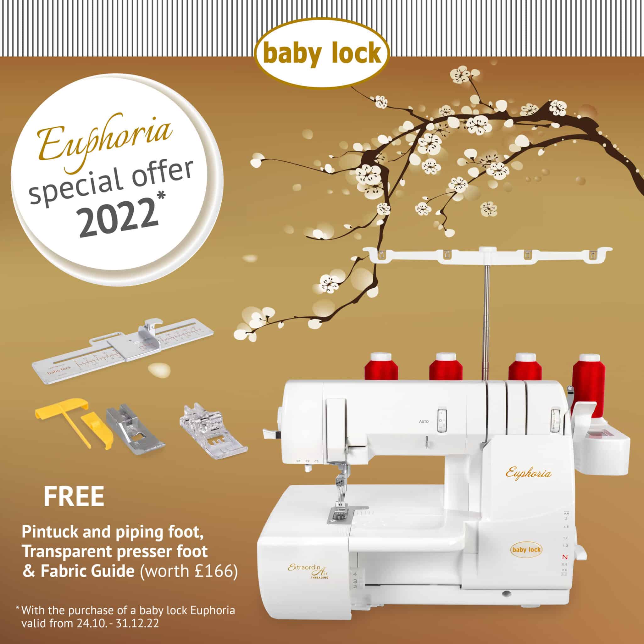 Baby lock Euphoria Coverstitch • Sewing Machine World