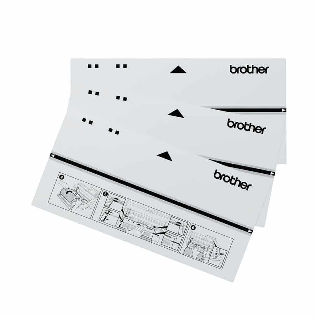 Brother ScanNCut Leader Sheet for Roll Feeder II • Sewing Machine World