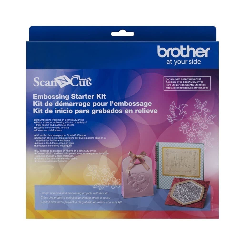 Brother ScanNCut Embossing Starter Kit • Sewing Machine World
