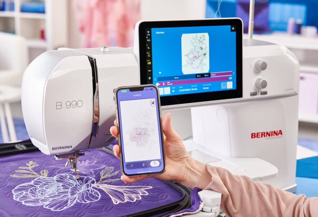 Bernina 990 Sewing & Embroidery Machine • Official Dealer • Sewing ...