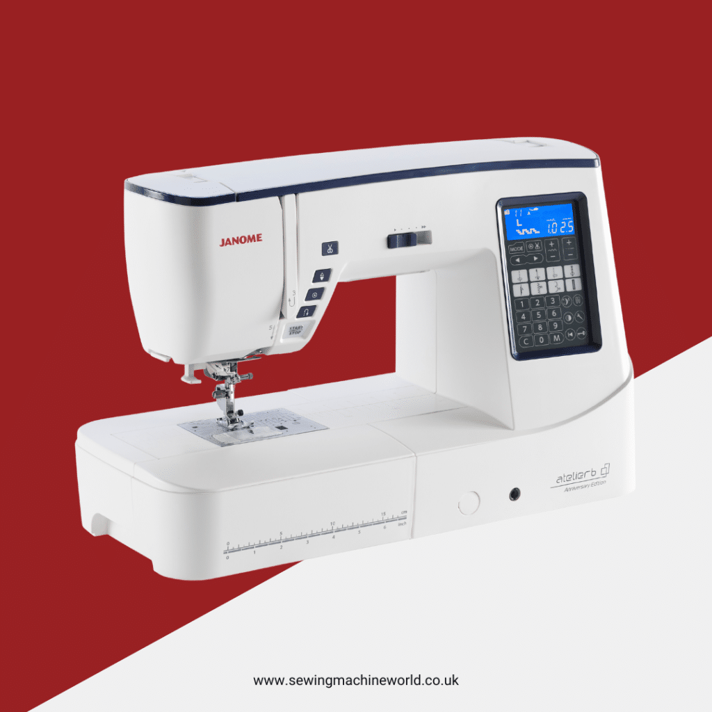 Janome Atelier 6 Anniversary Edition • Sewing Machine World