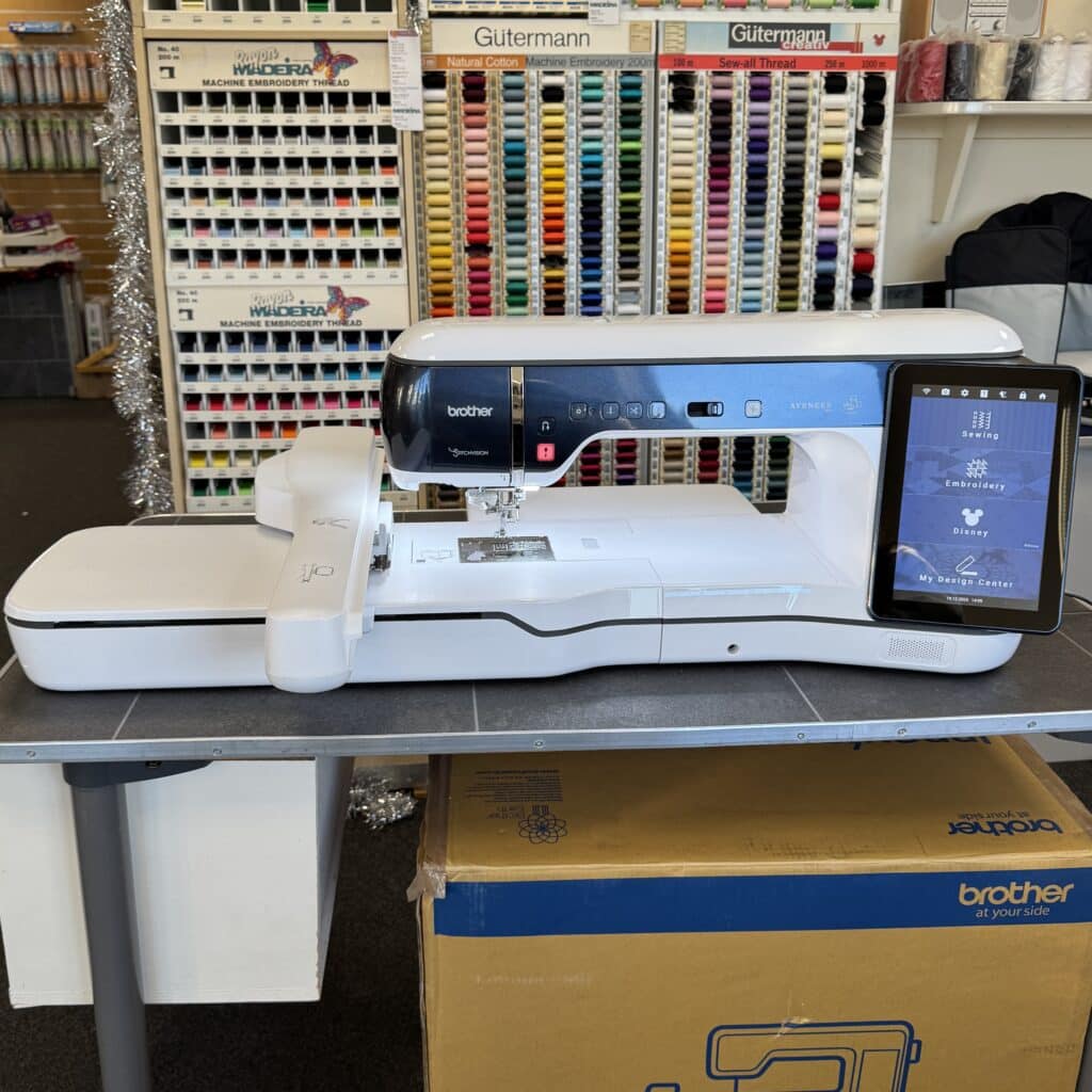 Brother Aveneer EV1 Showroom Demonstration Model • Sewing Machine World