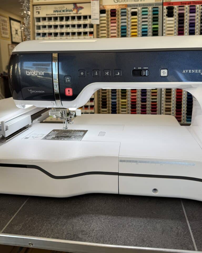 Brother Aveneer EV1 Showroom Demonstration Model • Sewing Machine World